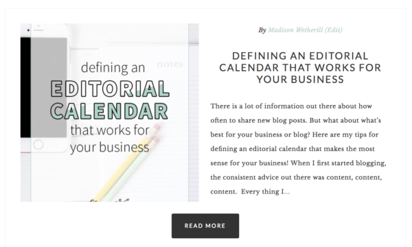 Why Every Blog Post Should Have an Image • Grace + Vine Studios