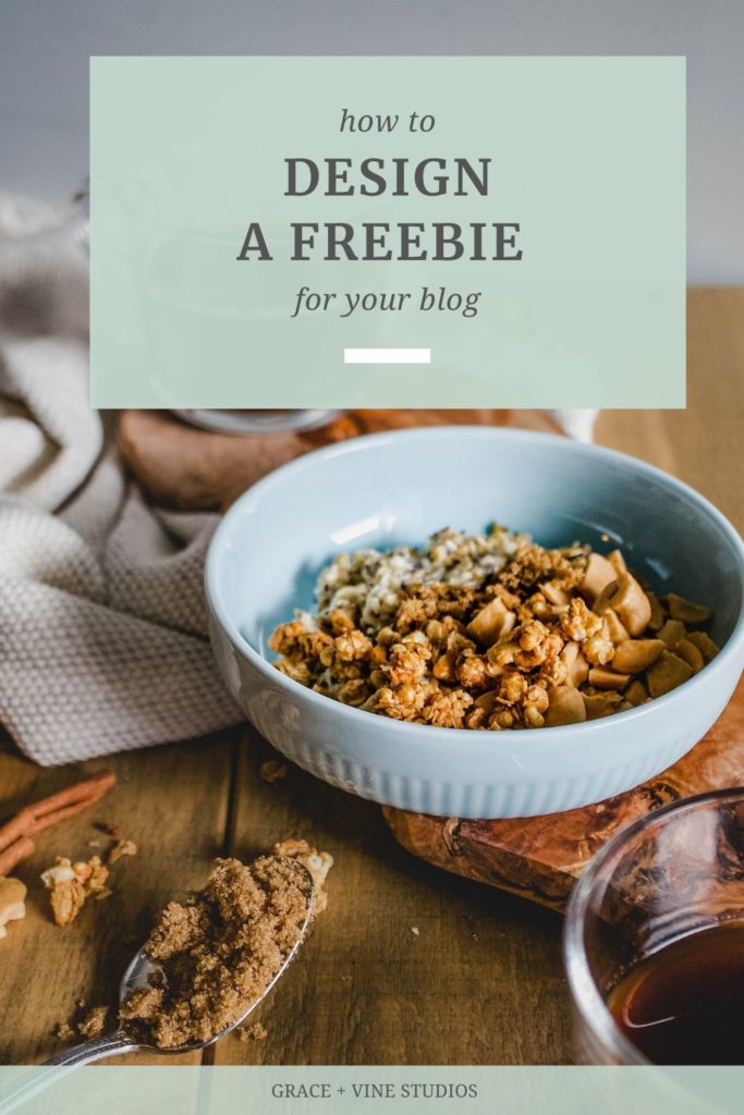How to Design a Freebie for Your Blog • Grace + Vine Studios