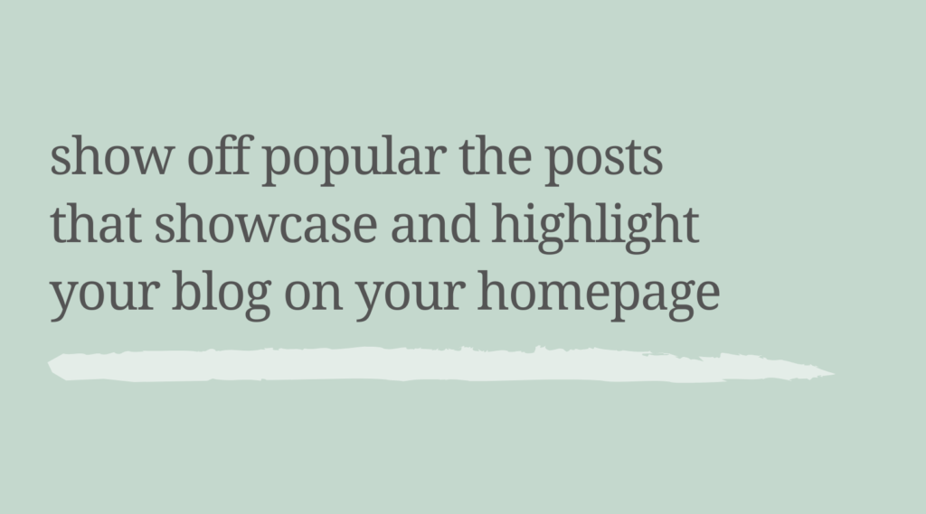 What Should Be on the Homepage of Your Food Blog • Grace + Vine Studios