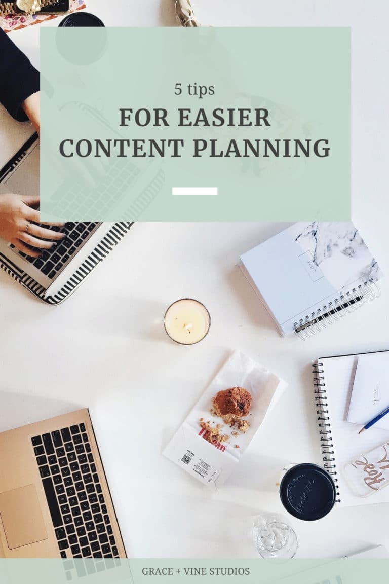 5 Tips for Easier Content Planning