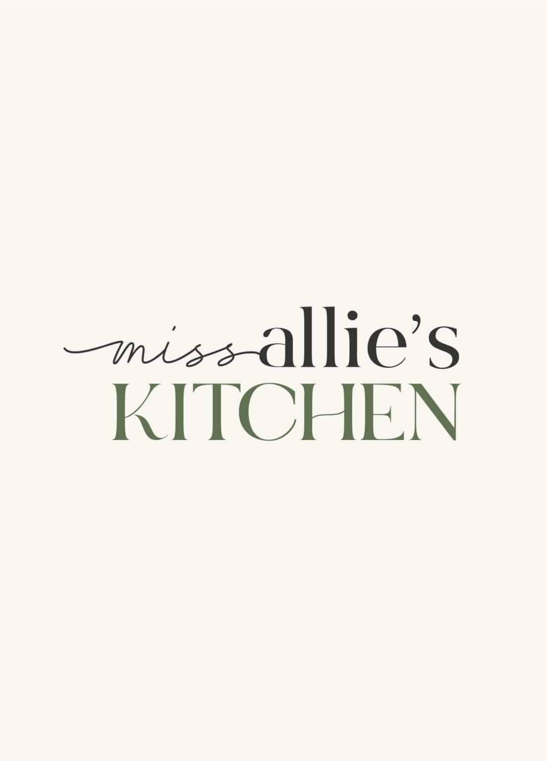 Design Launch: Miss Allie's Kitchen • Grace + Vine Studios