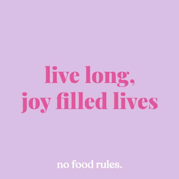 Design Launch: No Food Rules • Grace + Vine Studios